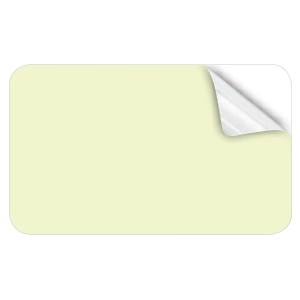 Cards .38mm PVC Self Adhesive White CR80 - (500 Pack)